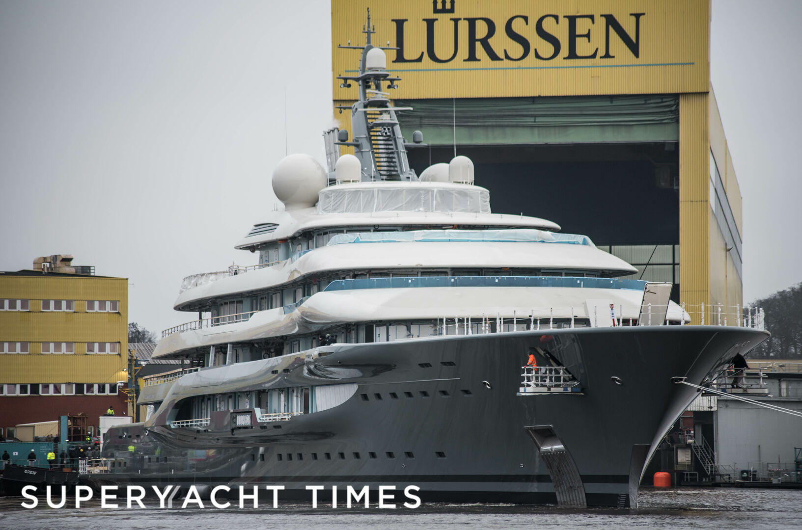 Exclusive: Lürssen launches 130m+ secret superyacht project
