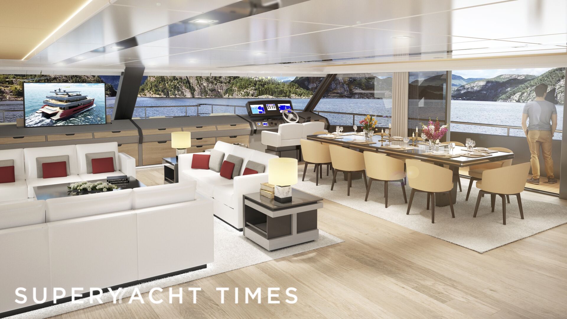 Revealed: Ultimate Catamarans 30m Spaceline 100 concept