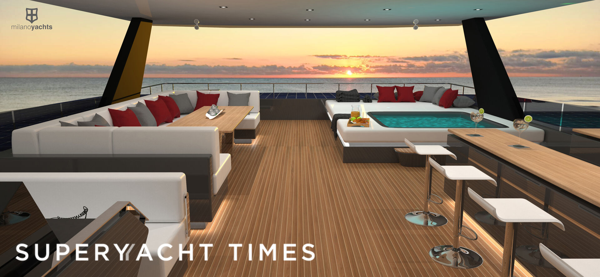 Revealed: Ultimate Catamarans 30m Spaceline 100 concept