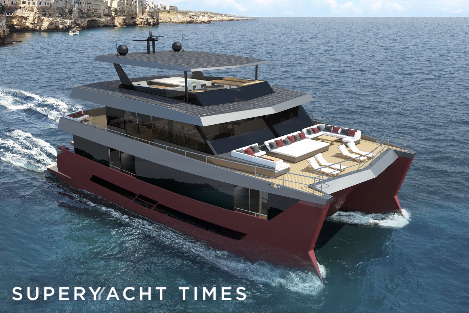 Revealed: Ultimate Catamarans 30m Spaceline 100 concept