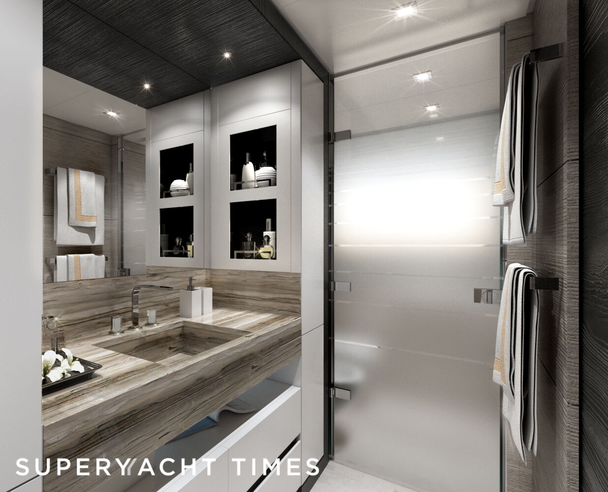 Inside the magnificent Majesty 175 by Gulf Craft
