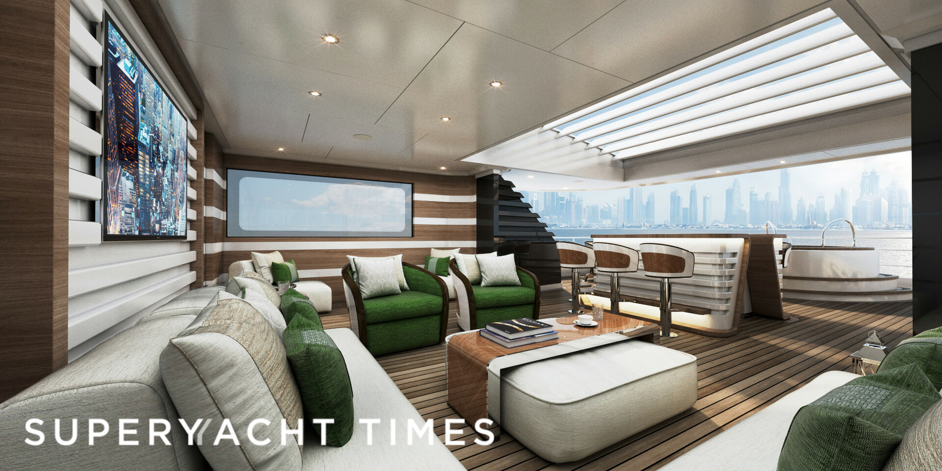 Inside the magnificent Majesty 175 by Gulf Craft