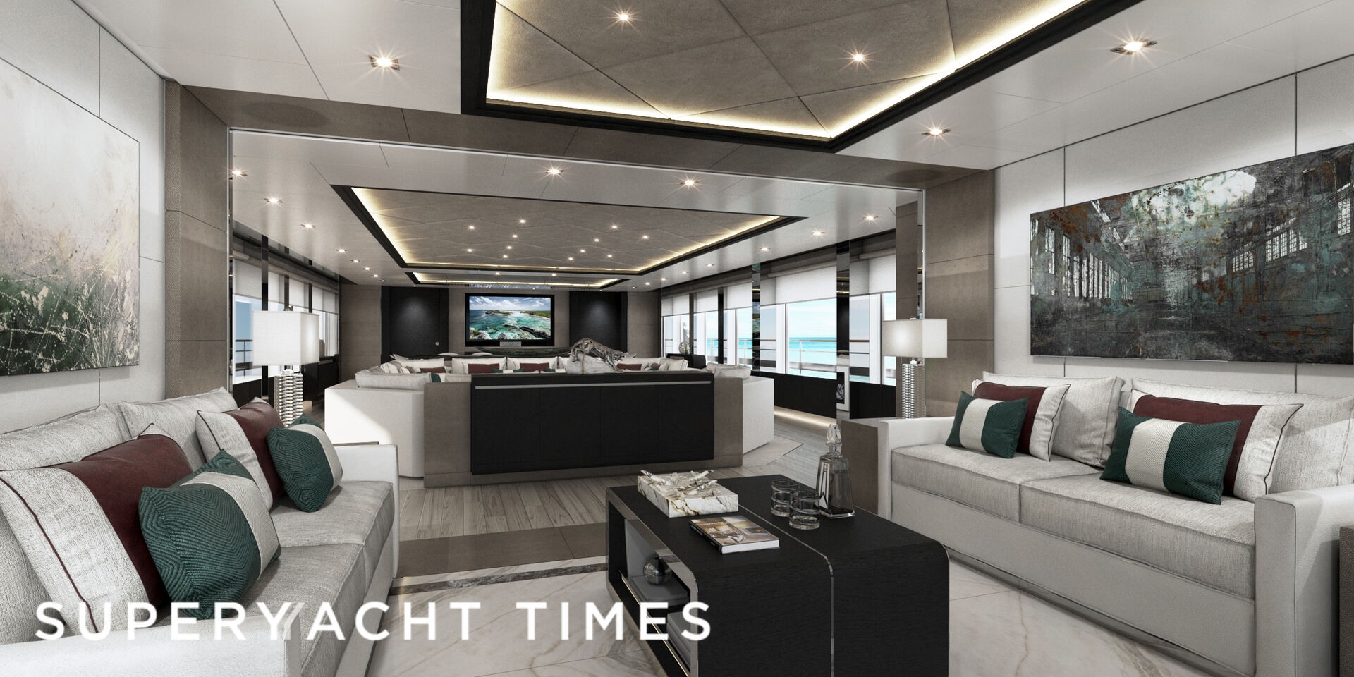 Inside the magnificent Majesty 175 by Gulf Craft