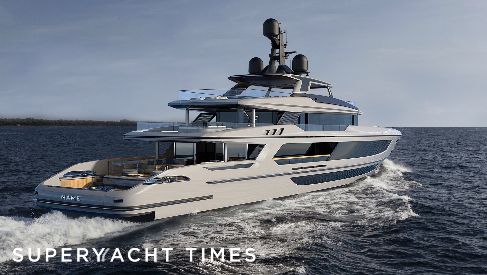 First 52m Baglietto T52 superyacht launched
