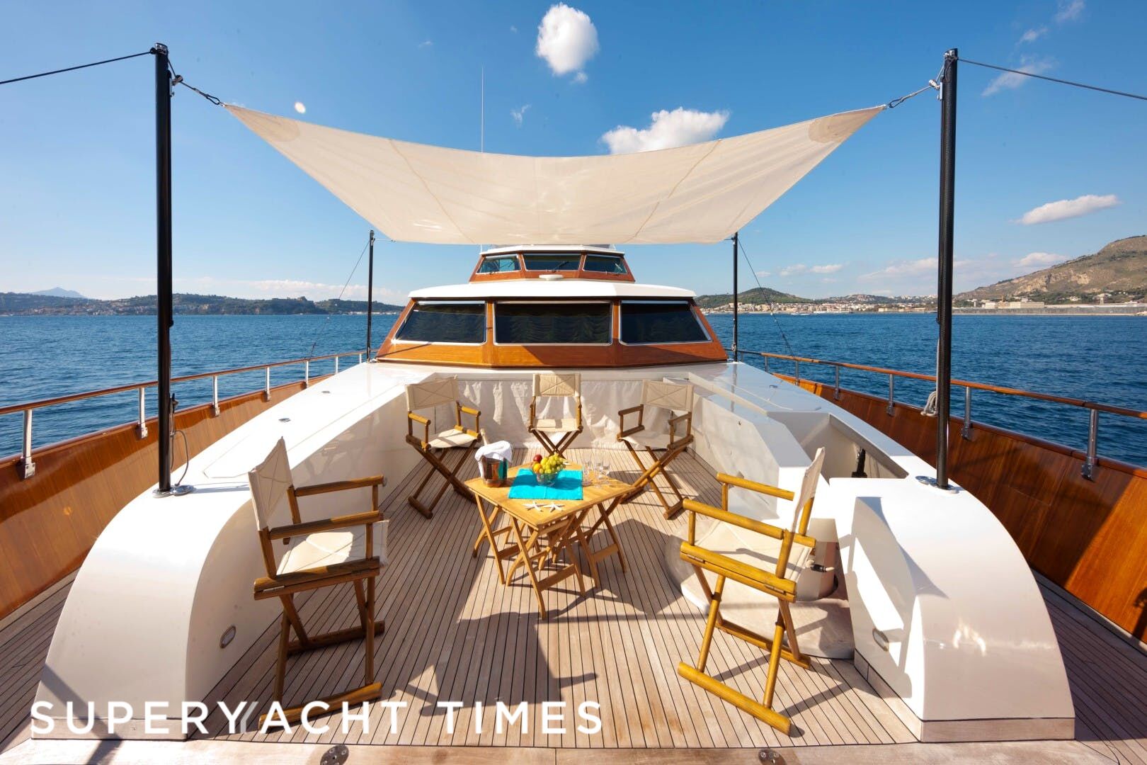 New to Market: 36m Admiral superyacht Saudades now for sale