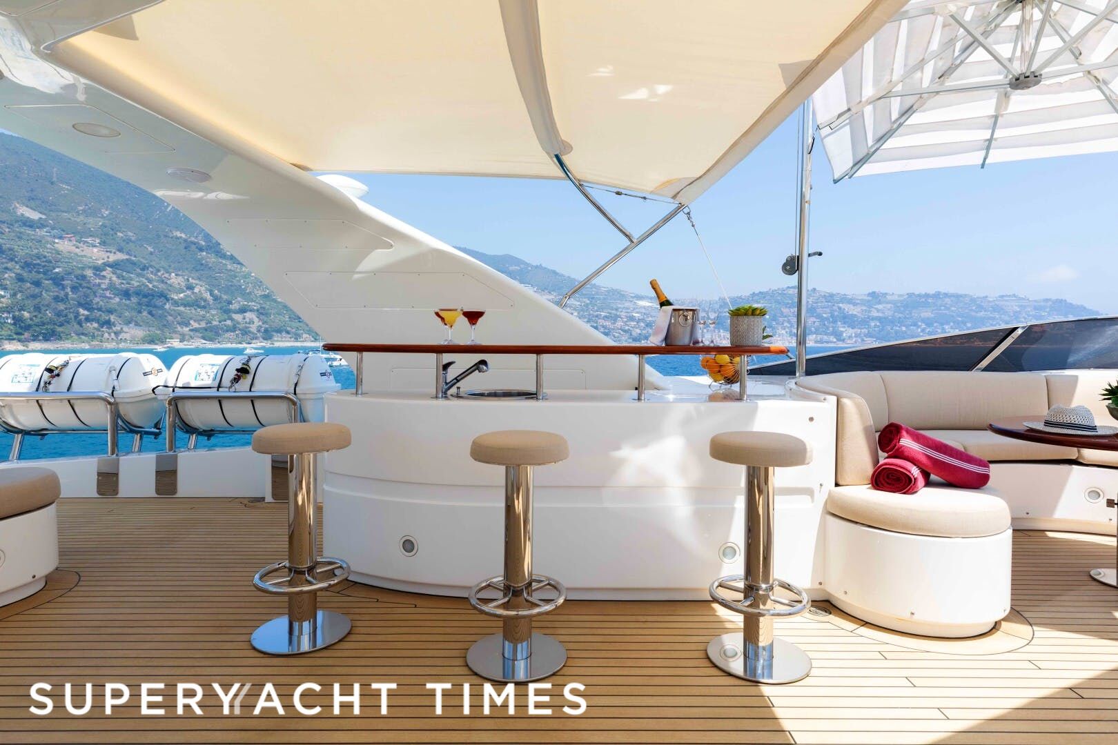 The 37m Benetti motor yacht Tanusha has been sold