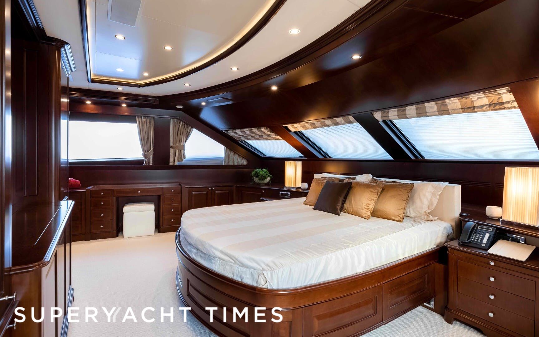 The 37m Benetti motor yacht Tanusha has been sold