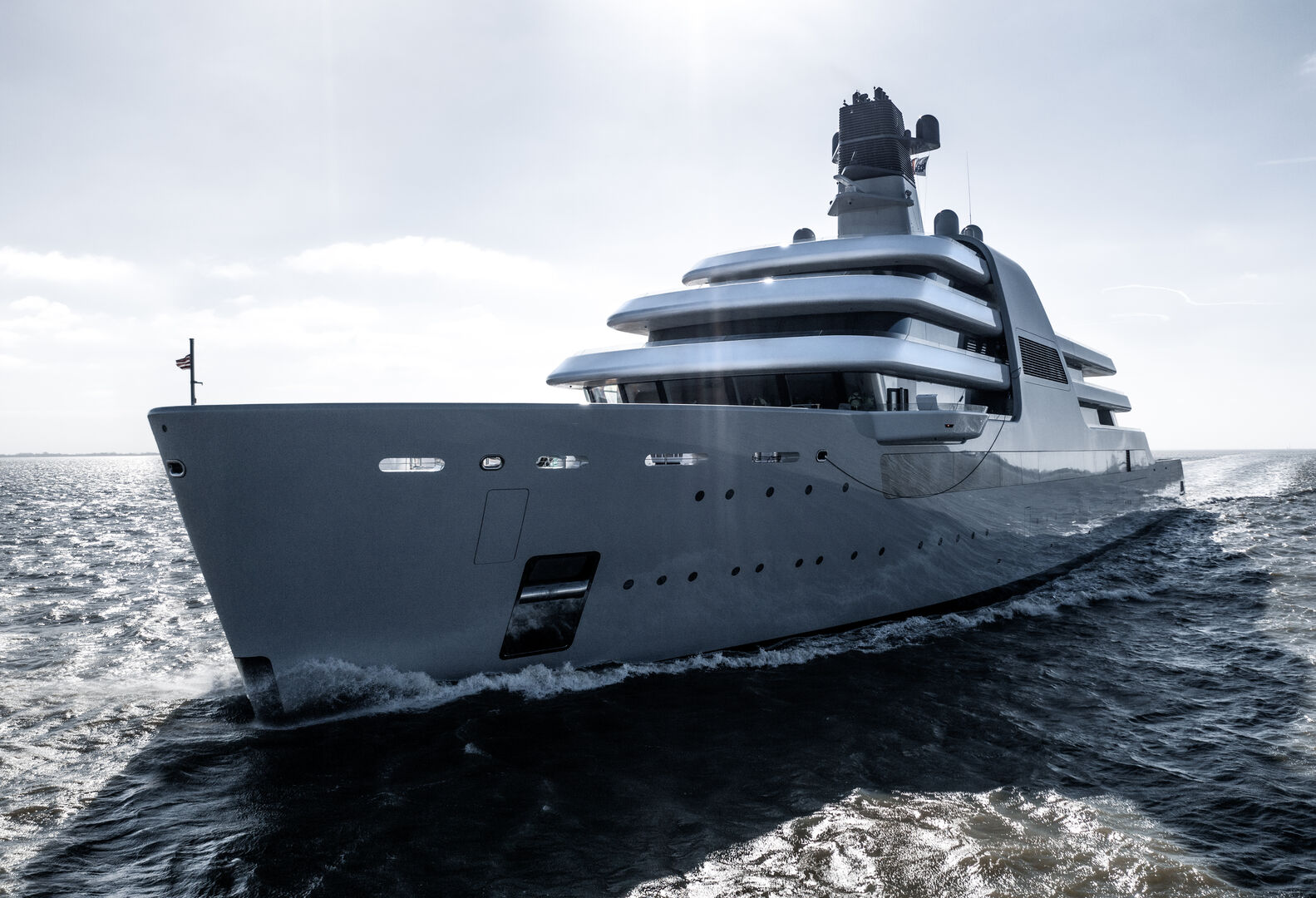 In Pictures: 139m explorer yacht Solaris in action
