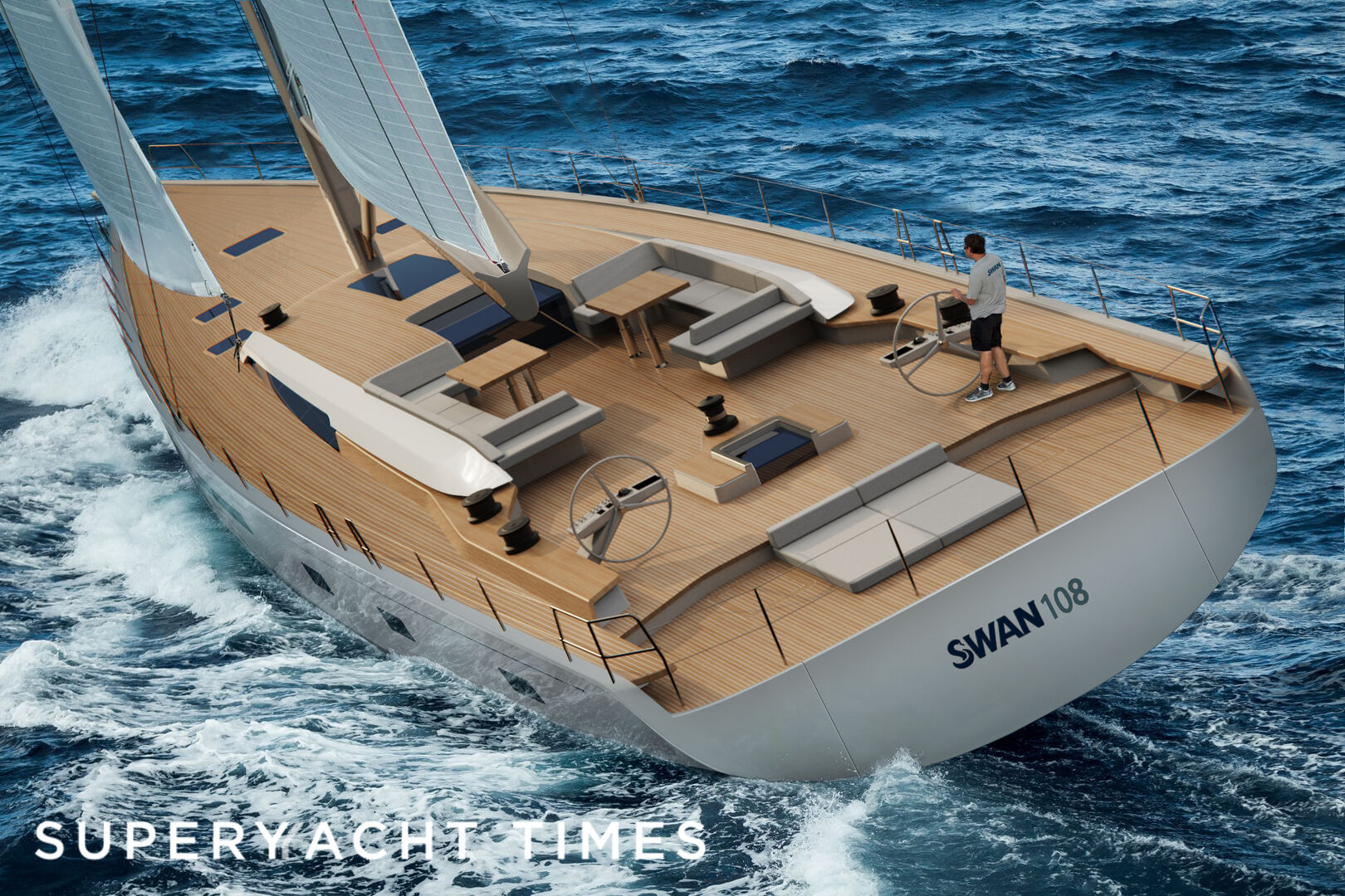 Swan unveil new maxi Swan 108 with sale of the first hull