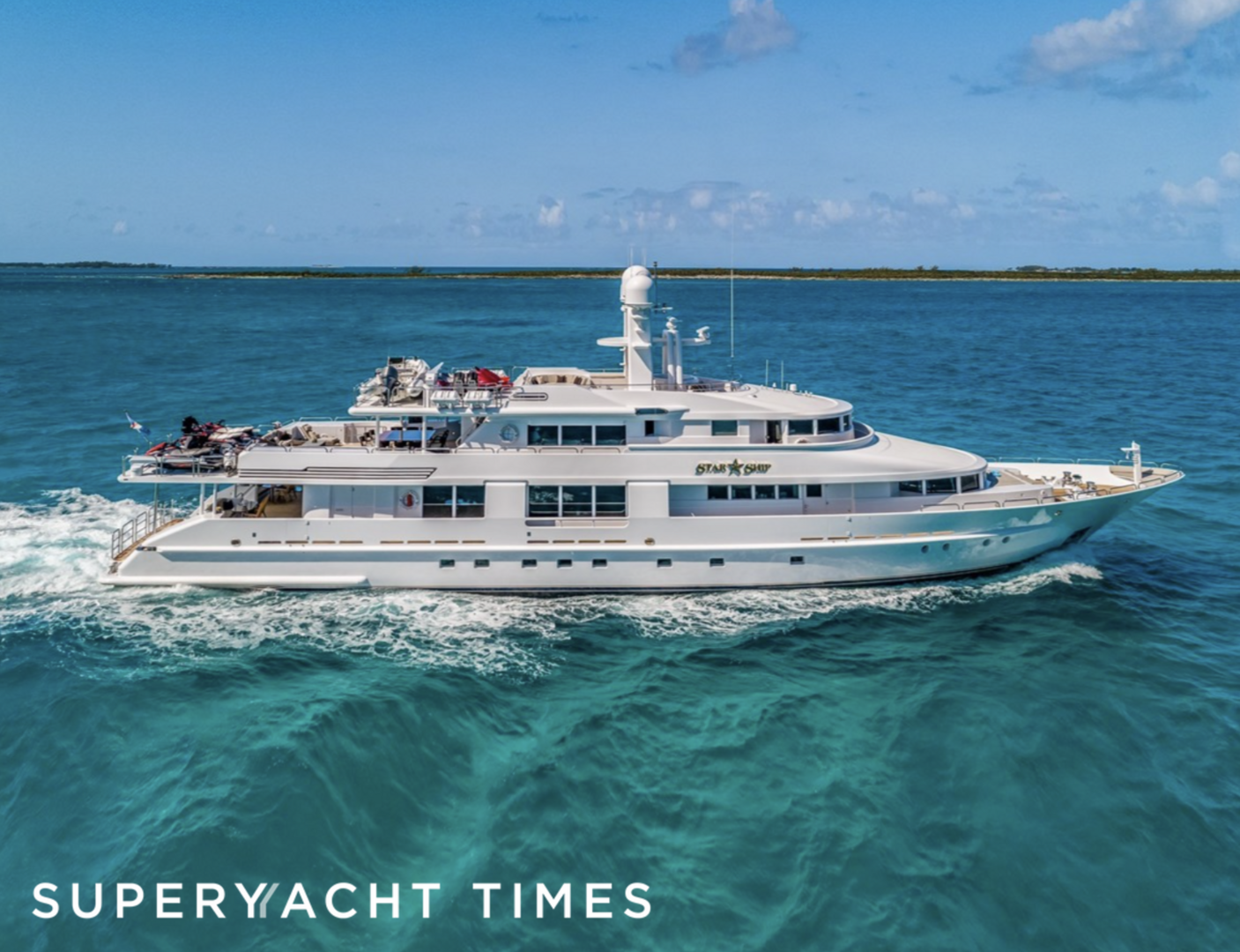 44m Van Mill motor yacht Starship for sale