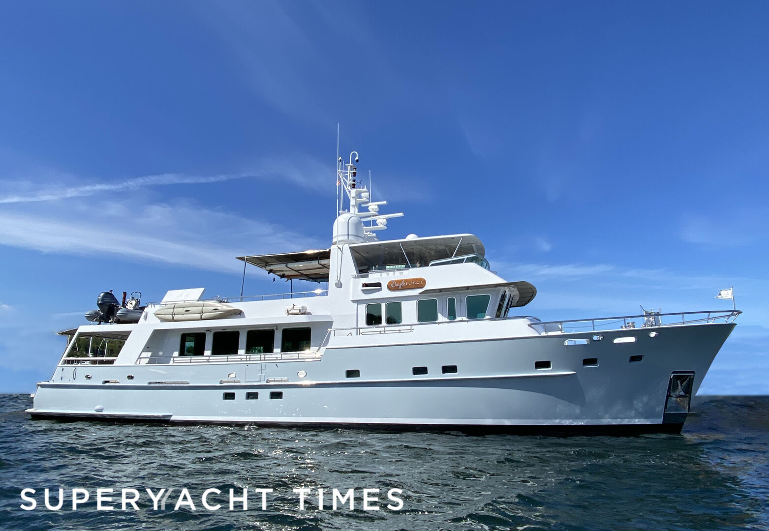 Motor yacht Gayle Force is now for sale