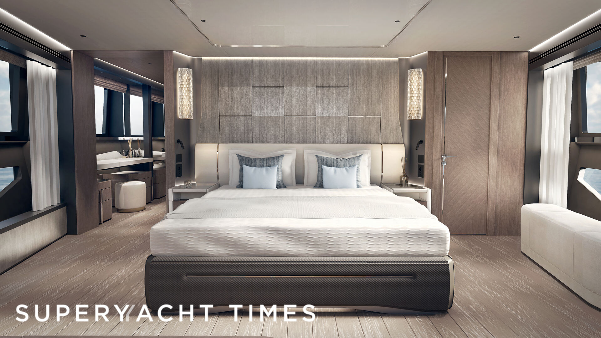 In Pictures: New renderings of the Sunseeker 100 Yacht