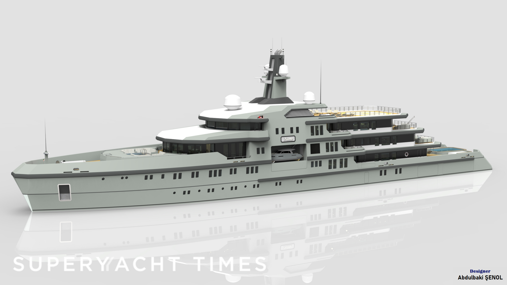 Abdulbaki Şenol’s updated 90m explorer superyacht design Abdulbaki Şenol’s updated 90m explorer superyacht design
