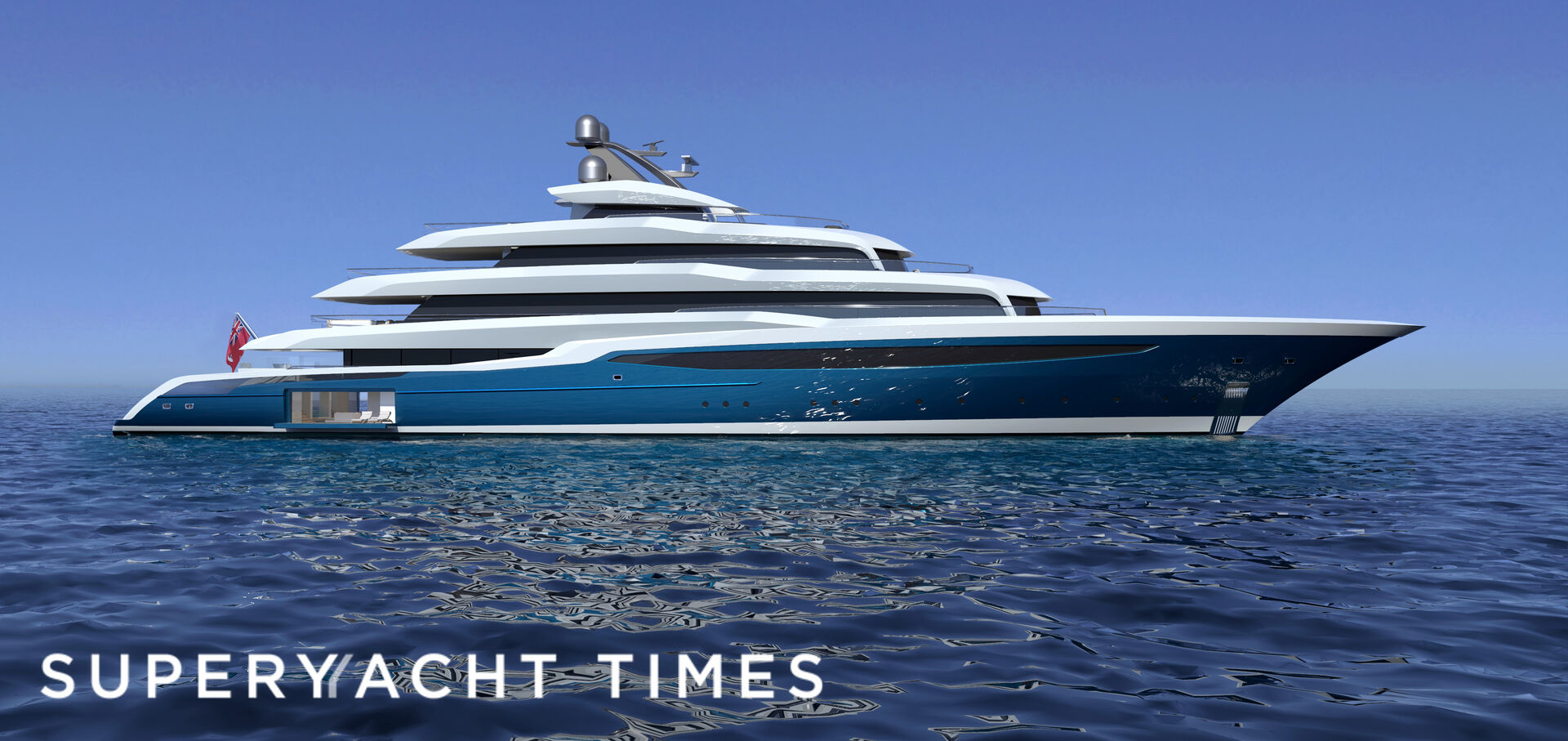 Turquoise Yachts and Harrison Eidsgaard unveil 84m Project Atlas in SYT 3D