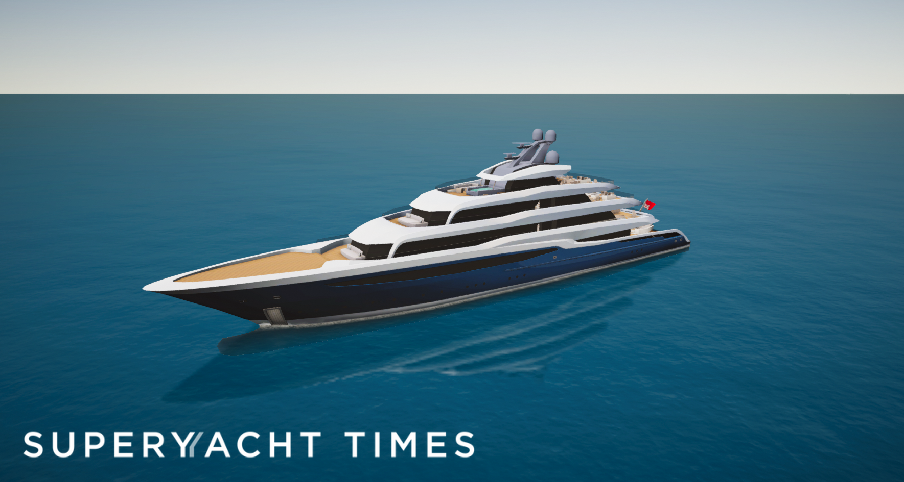 Turquoise Yachts and Harrison Eidsgaard unveil 84m Project Atlas in SYT 3D