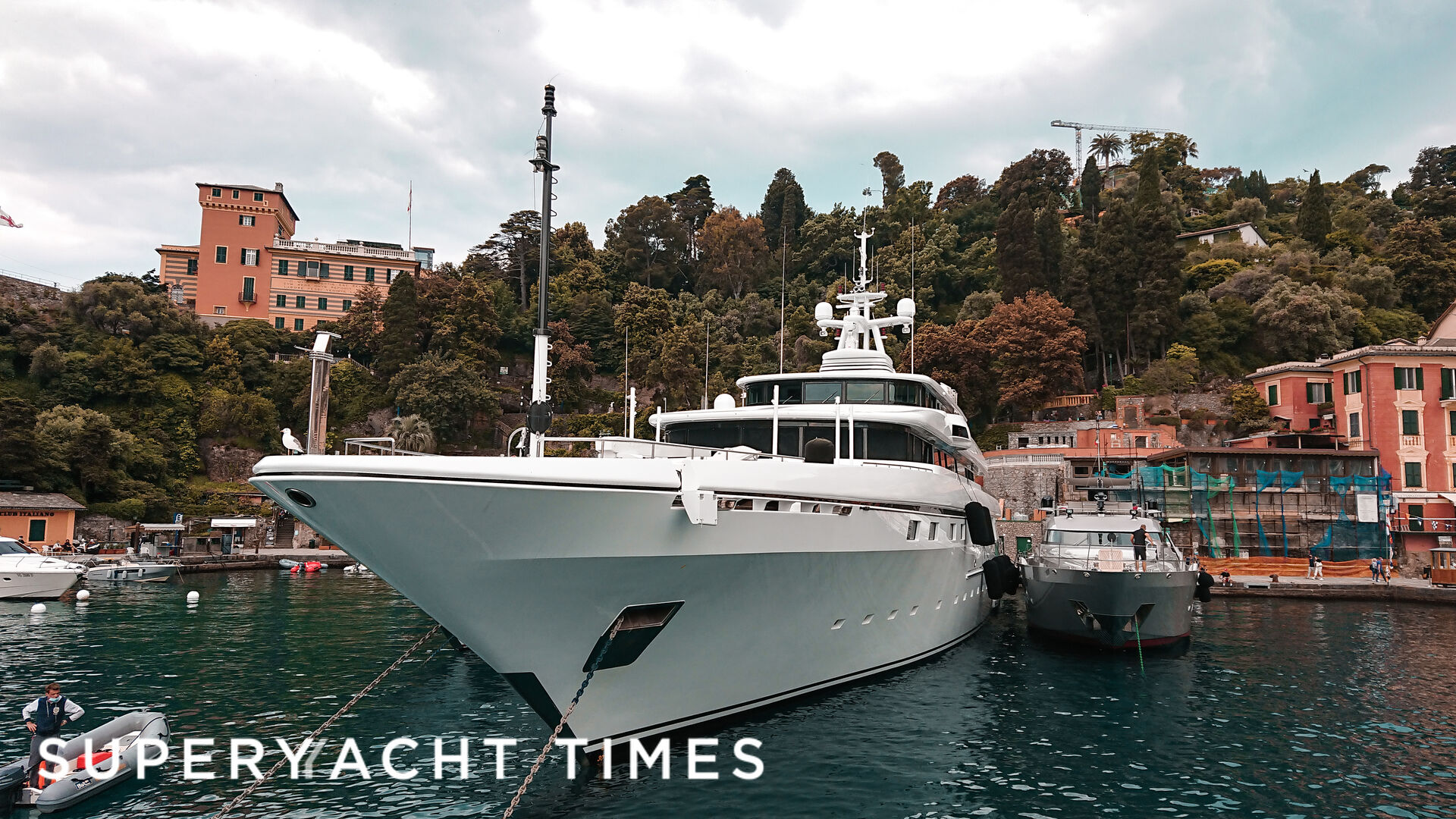 Codecasa's 62m motor yacht Moneikos in Portofino