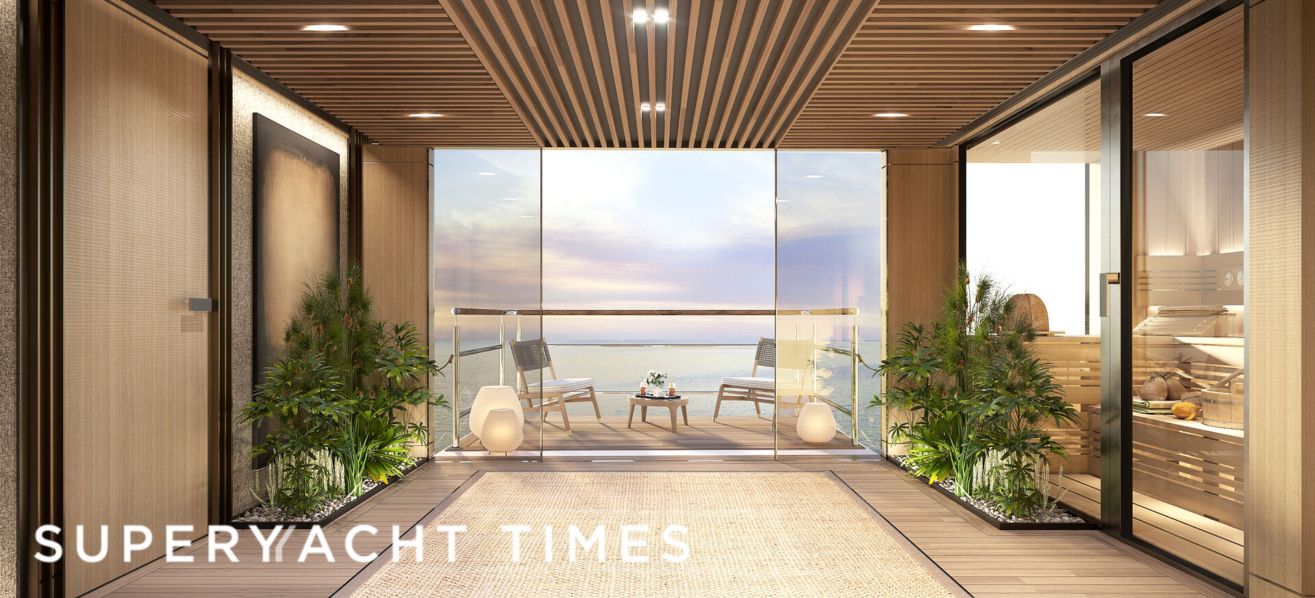World premier: Feadship's 65m Freedom interior unveiled with FM ...