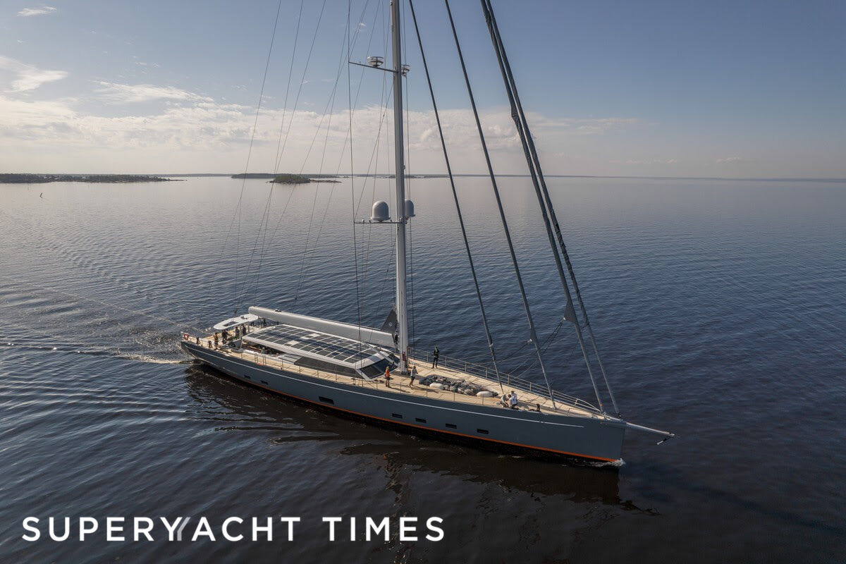 Baltic 45m sailing yacht Path has been delivered
