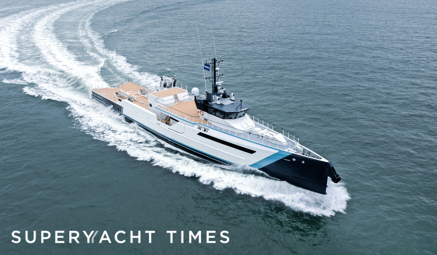 56m support vessel Time Off ready for immediate delivery
