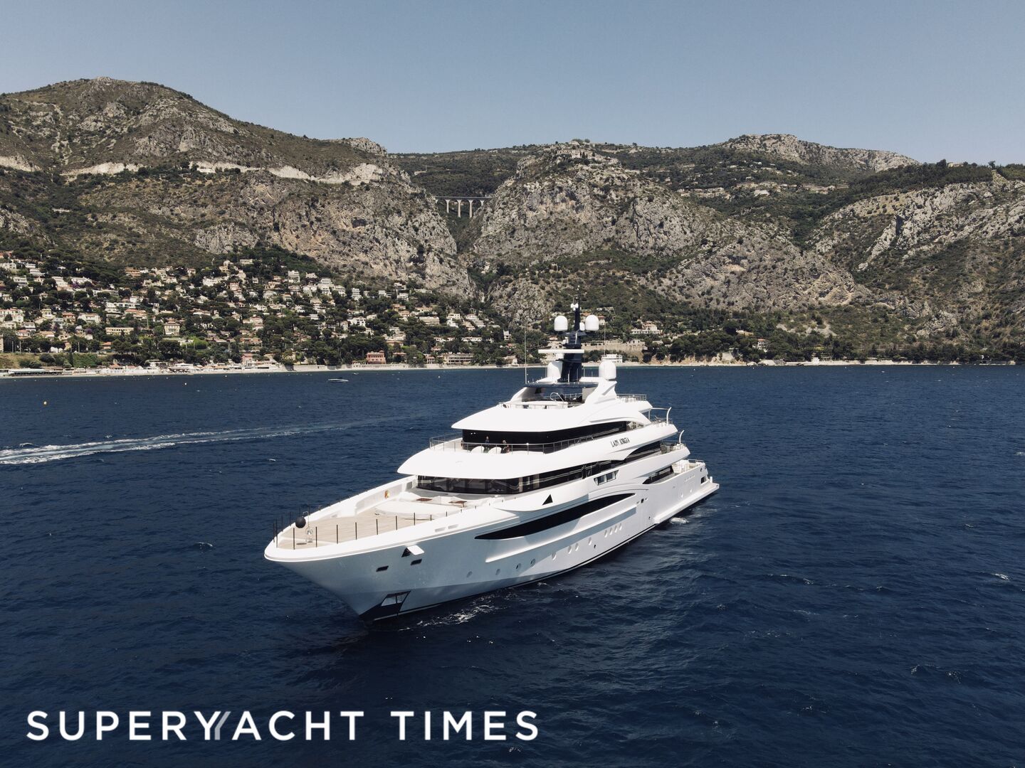Superyacht Lady Jorgia in Èze