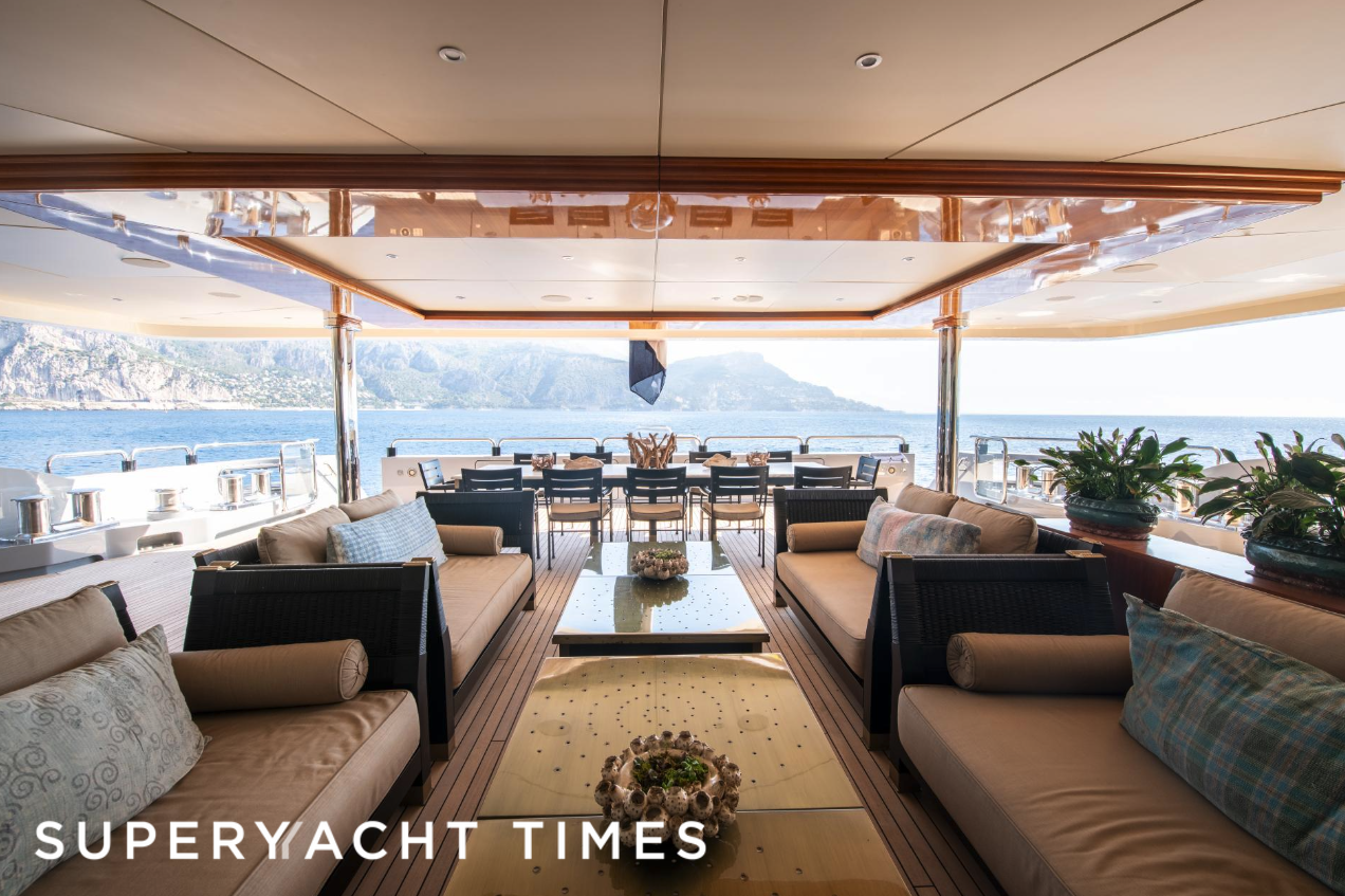 72m CRN superyacht Azteca now on the market