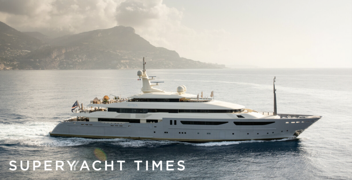 72m CRN superyacht Azteca now on the market