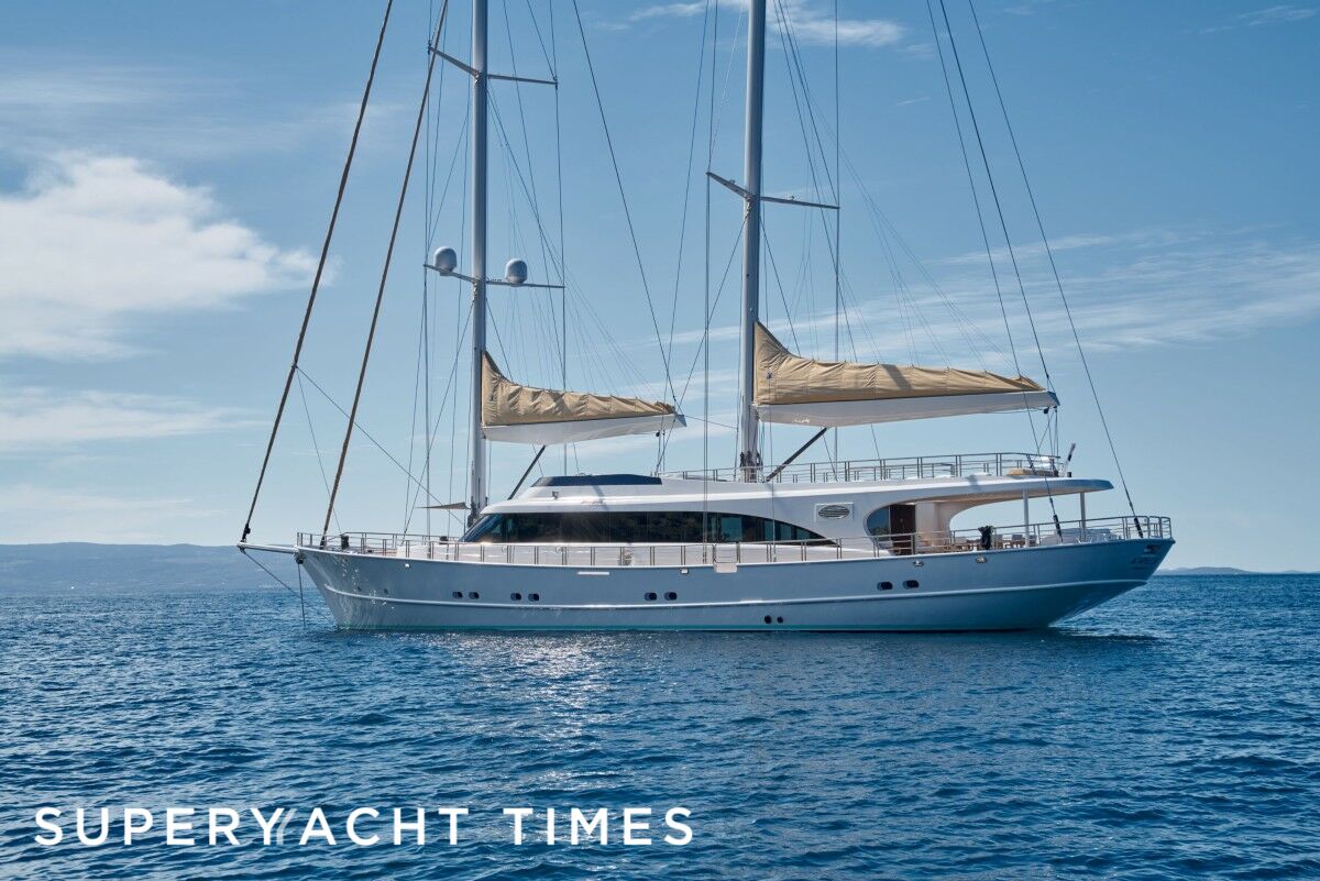 In pictures: 43m sailing yacht Acapella