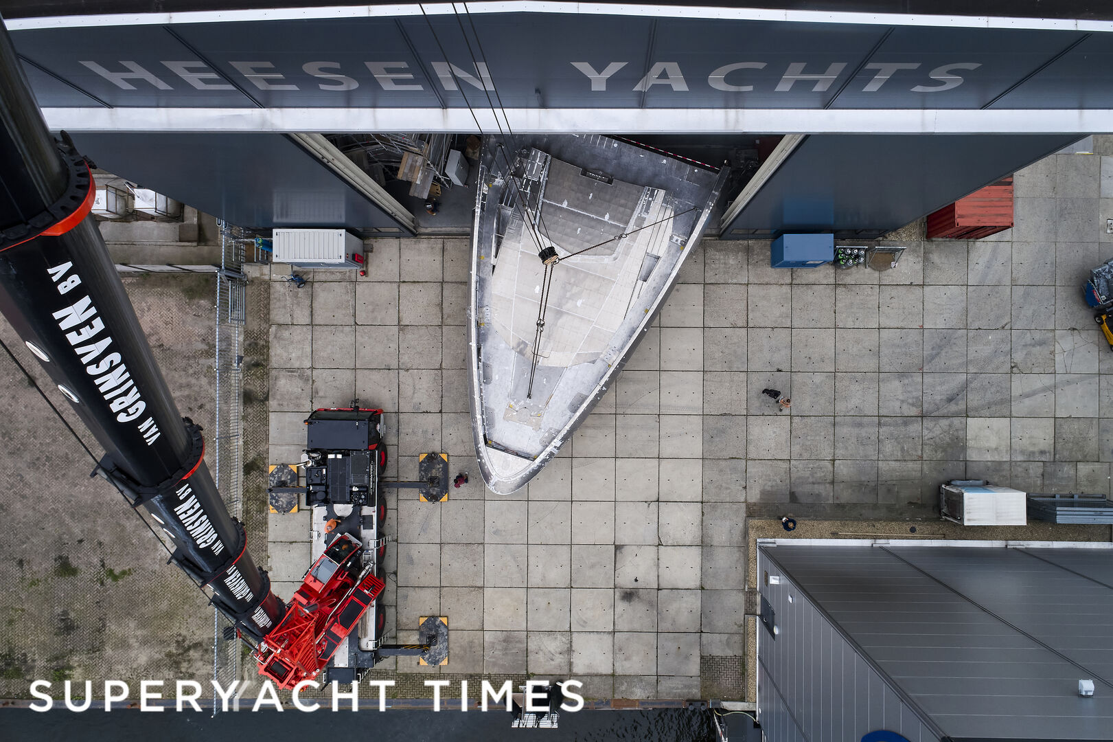 Construction well underway on 60m Heesen superyacht Project SkyFall