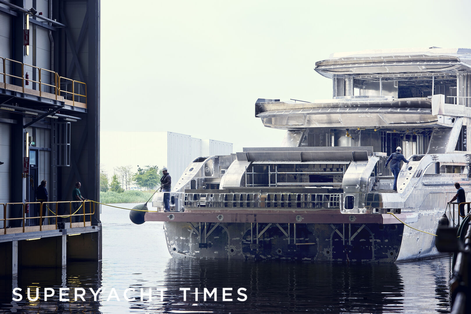 Construction well underway on 60m Heesen superyacht Project SkyFall