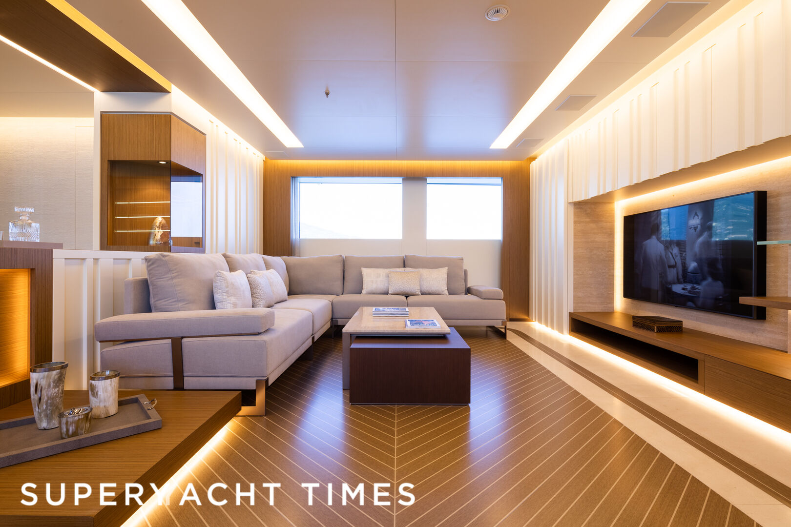 Onboard the 70m Benetti Alfa with interior designer Luxury Projects