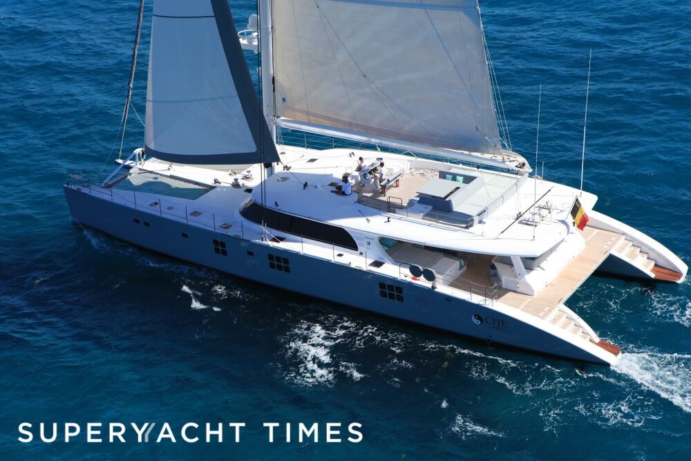 The 35m Sunreef catamaran Che sold