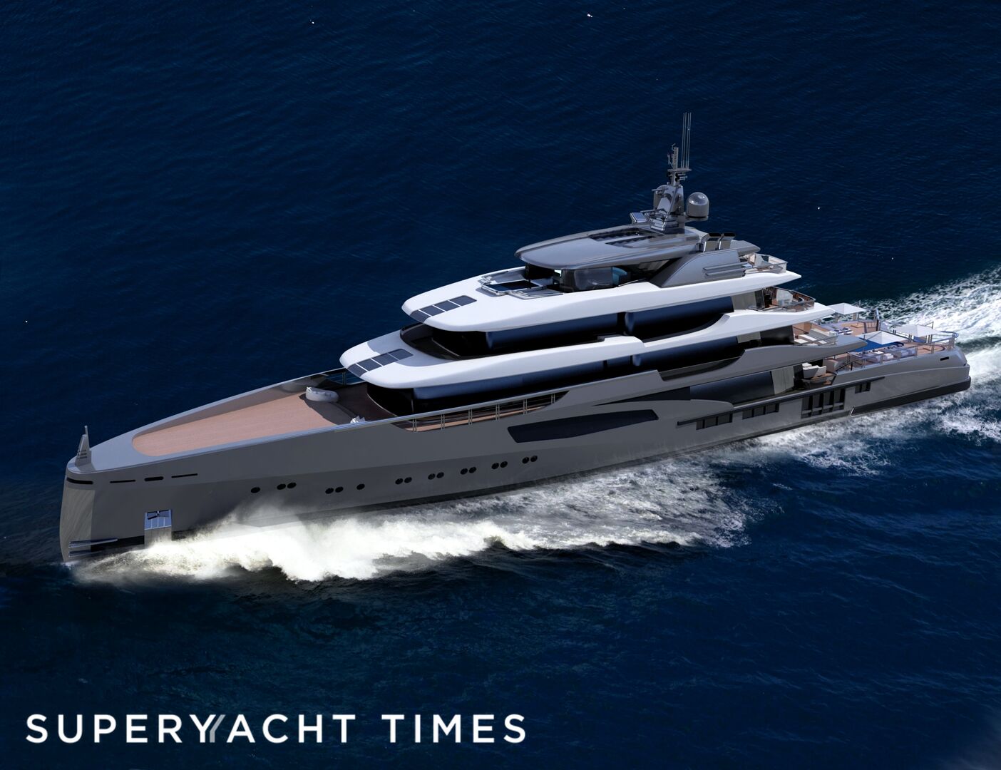70m explorer yacht concept Screen unveiled by Frank Neubelt and German ...
