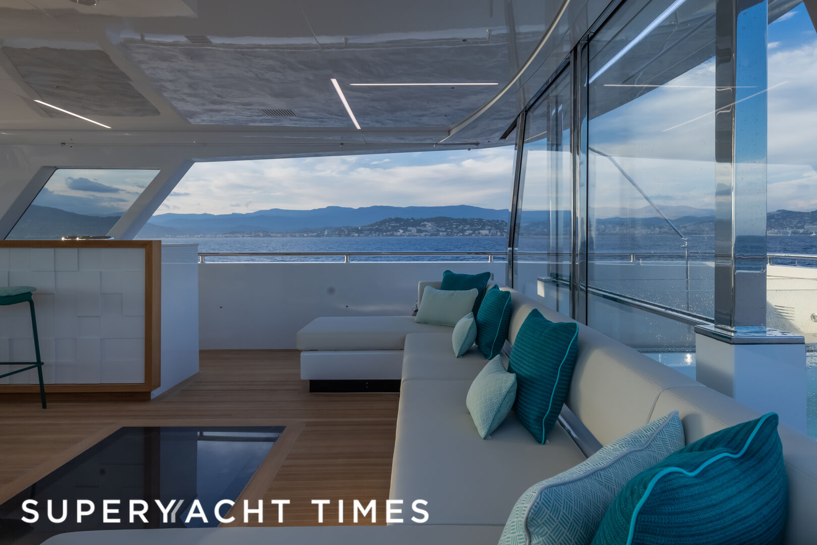 Award-winning 39m Rosetti motor yacht Emocean for sale for the first time