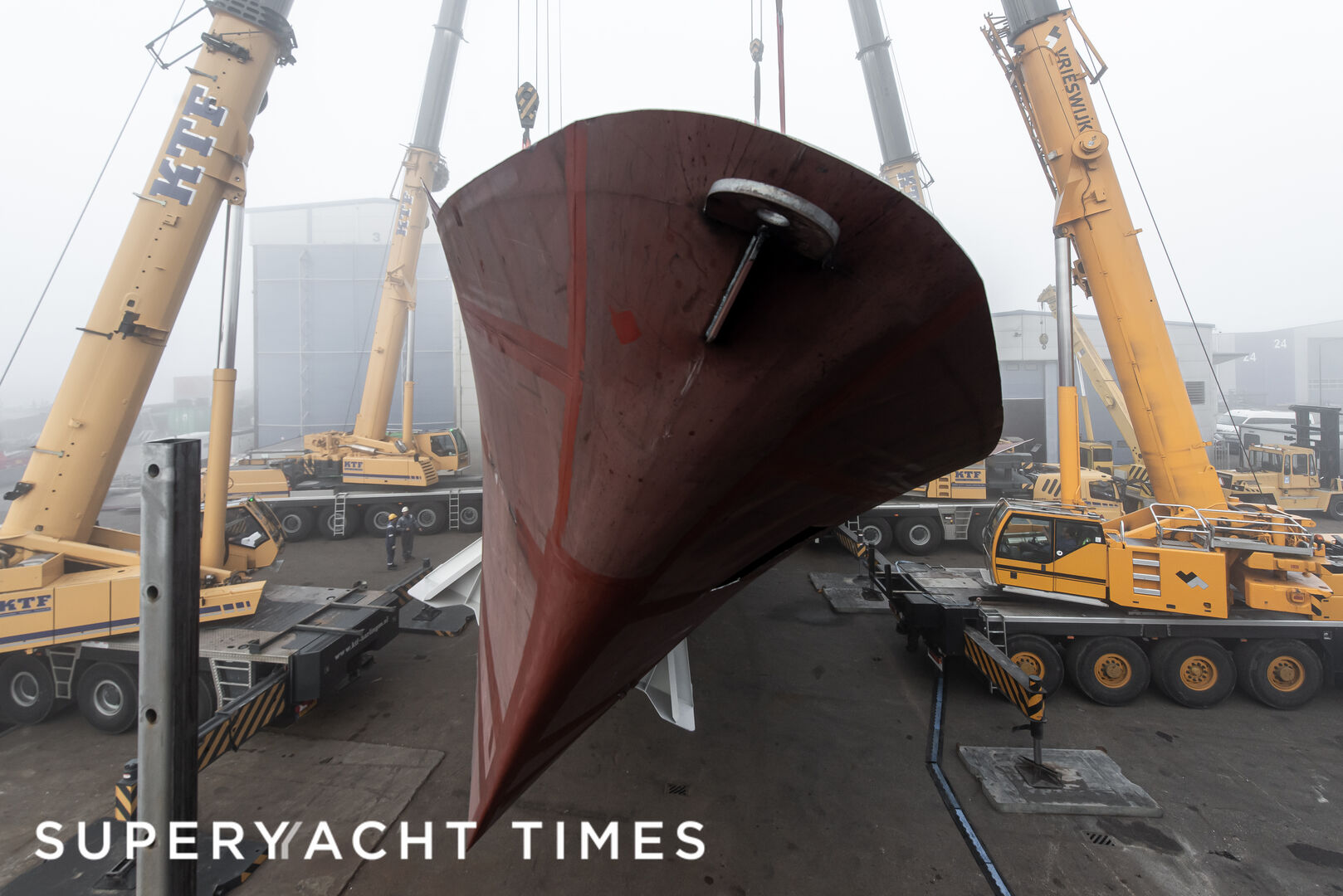 The first Moonen 110 yacht hits a new milestone after being flipped ...