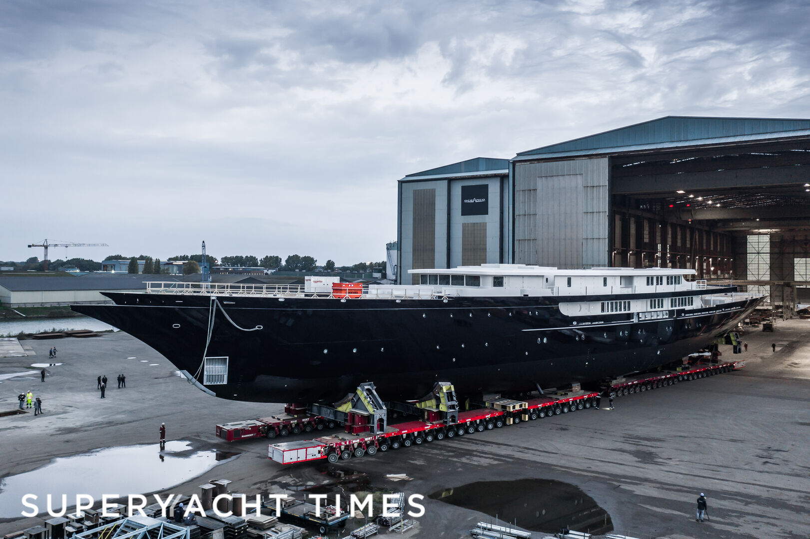 First look at Oceanco's 127m sailing superyacht Y721
