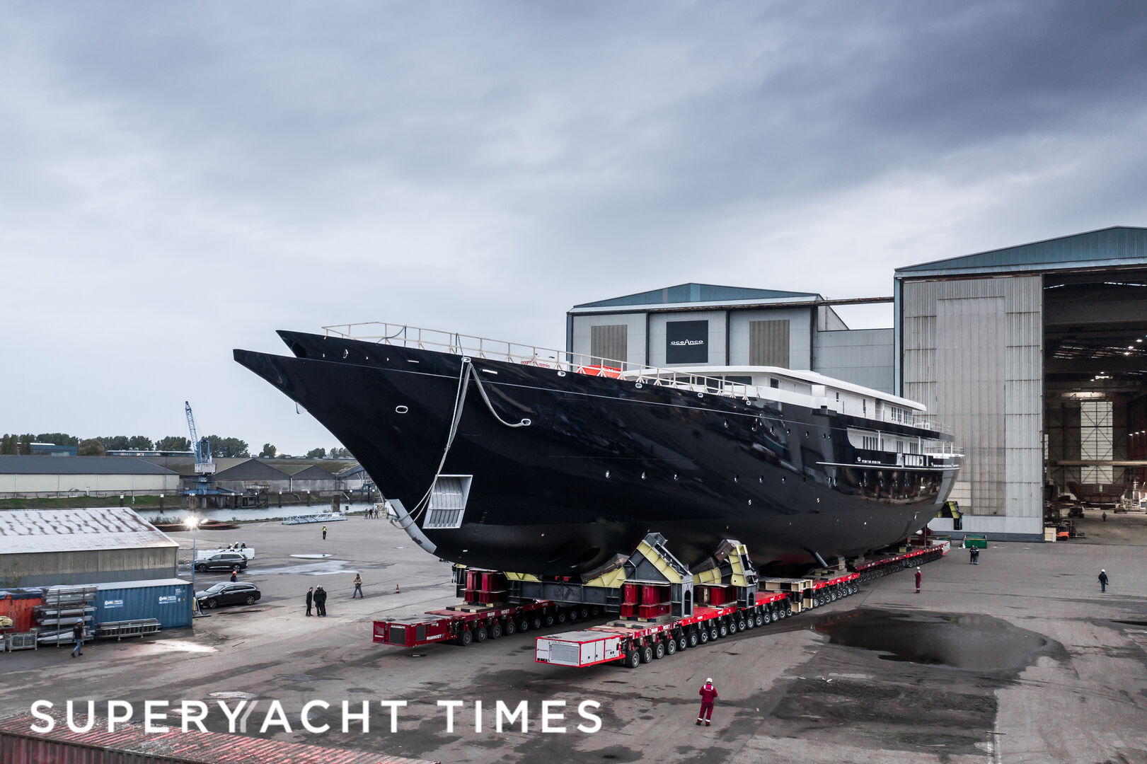 First look at Oceanco's 127m sailing superyacht Y721