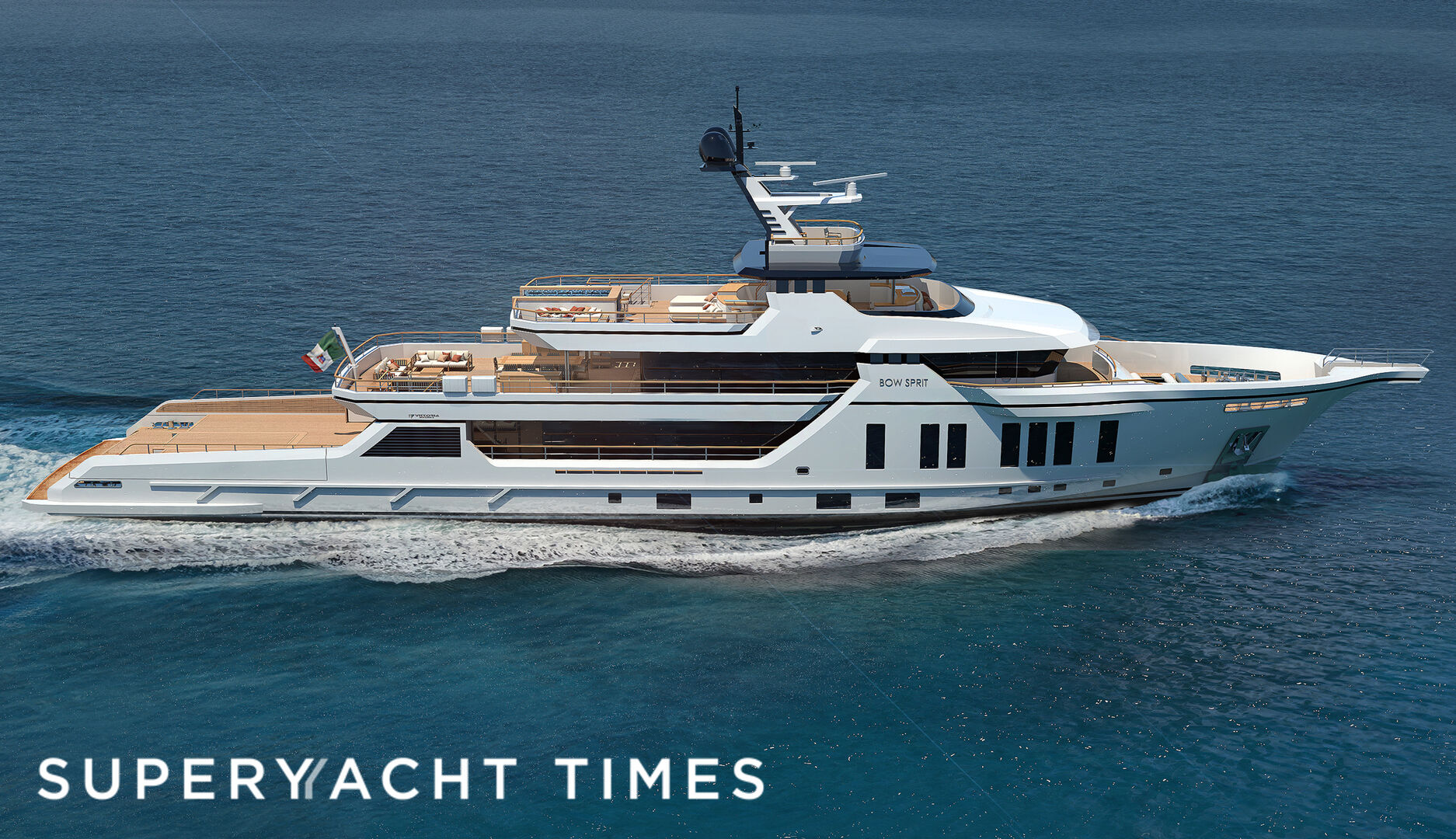 Yachting in true explorer fashion: The 54m superyacht Bow Sprit