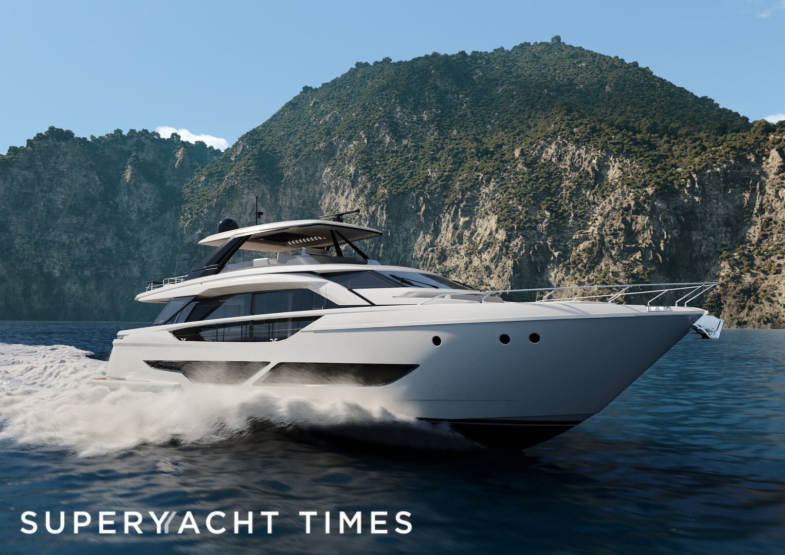 Ferretti Yachts unveils new 26m Ferretti 860 series