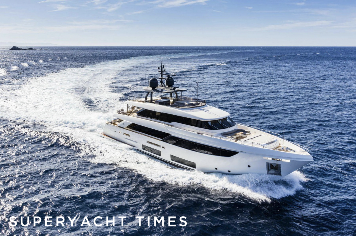Custom Line successfully launched another 33m Navetta 33