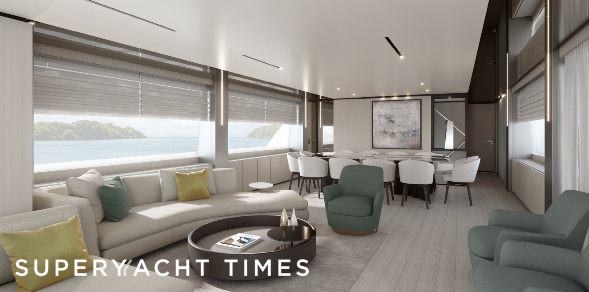 Custom Line successfully launched another 33m Navetta 33