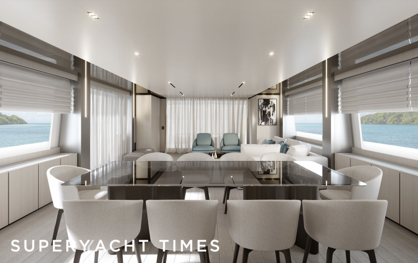 Custom Line successfully launched another 33m Navetta 33