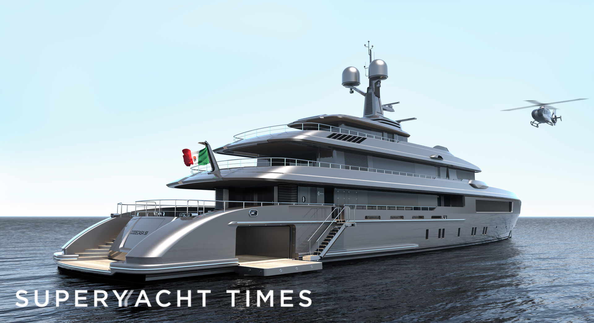 Codecasa 58m superyacht C127 has been sold