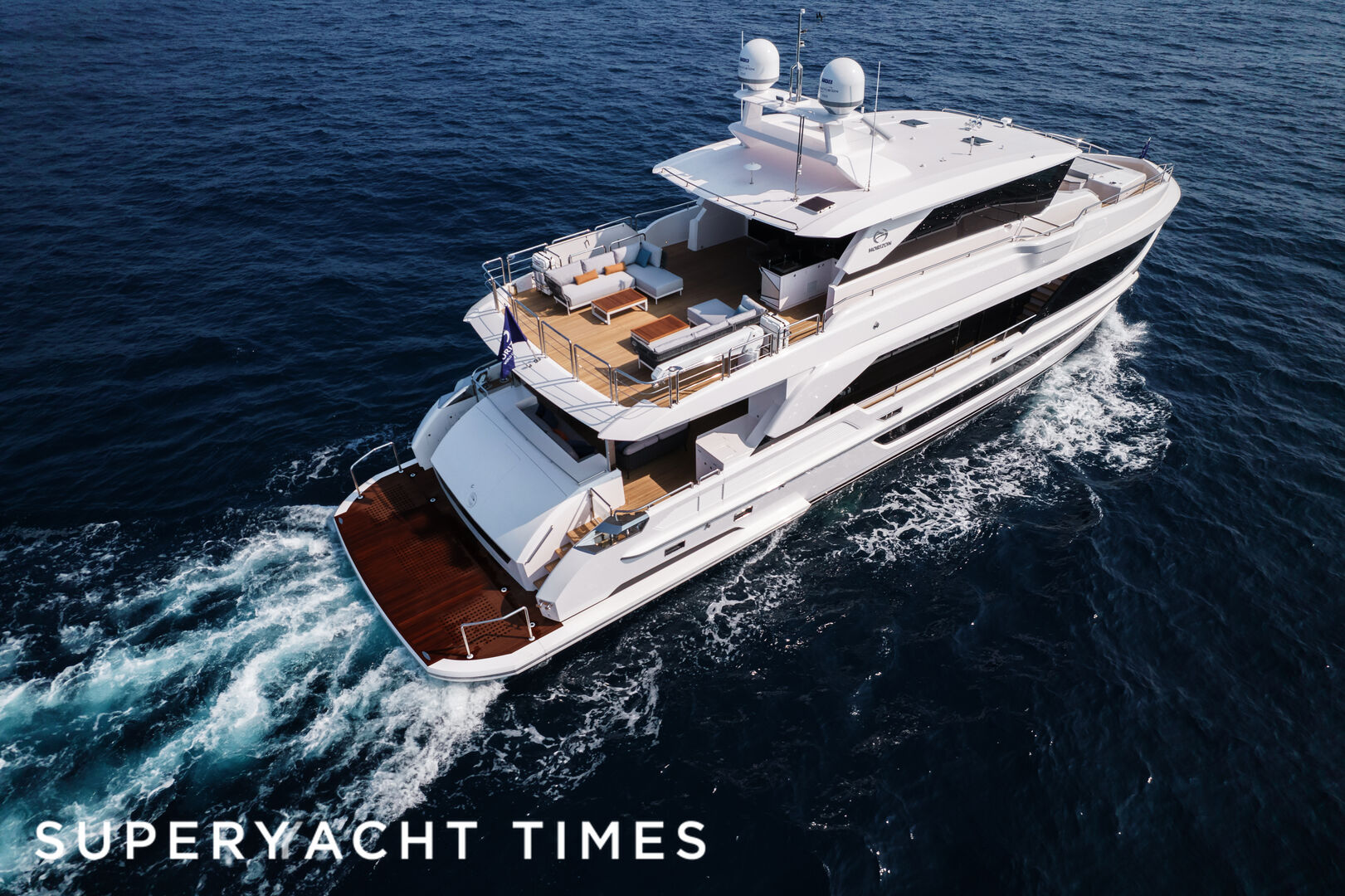 New 27m Horizon Yachts FD90 launched