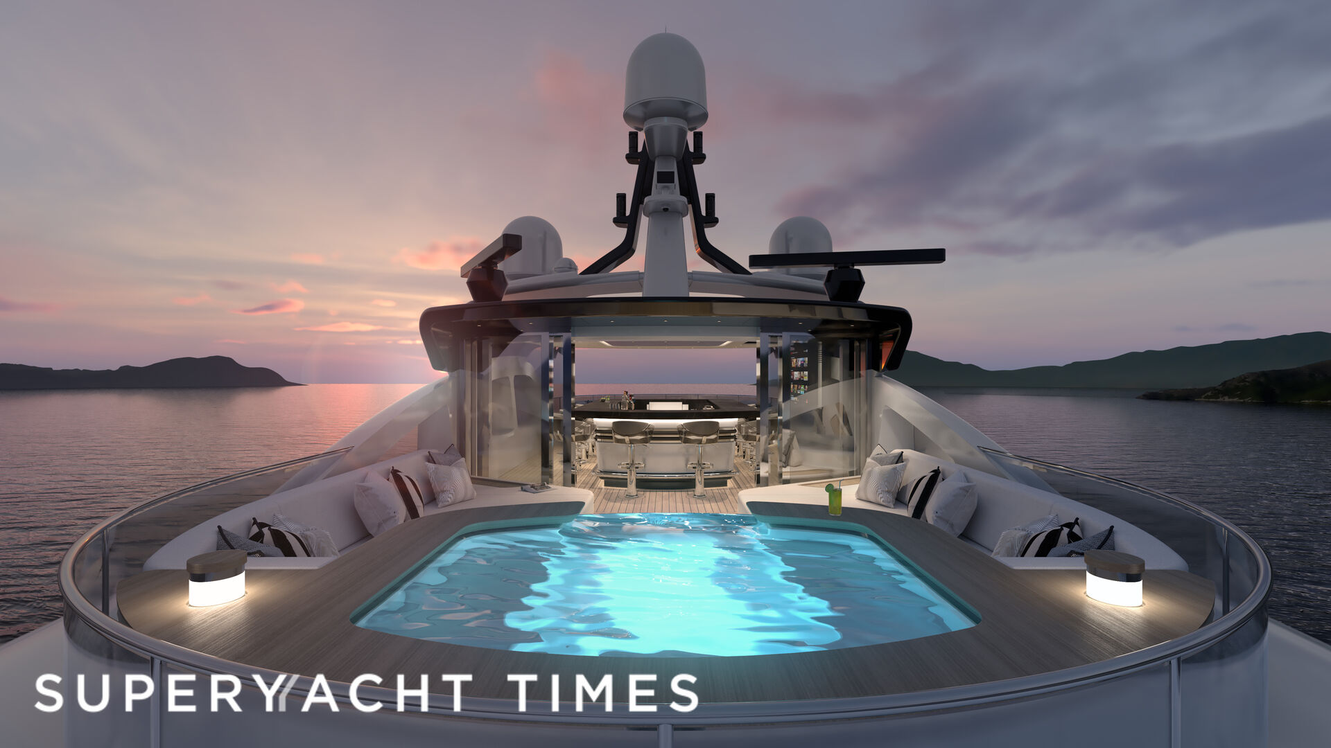Heesen’s 47m Atina to undergo a major refit at the FDC Yachts Shipyard