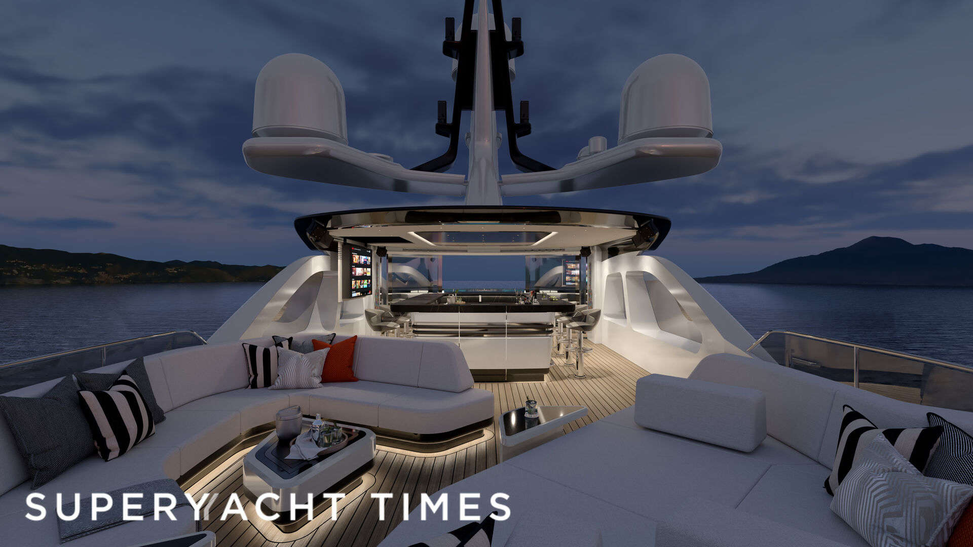Heesen’s 47m Atina to undergo a major refit at the FDC Yachts Shipyard
