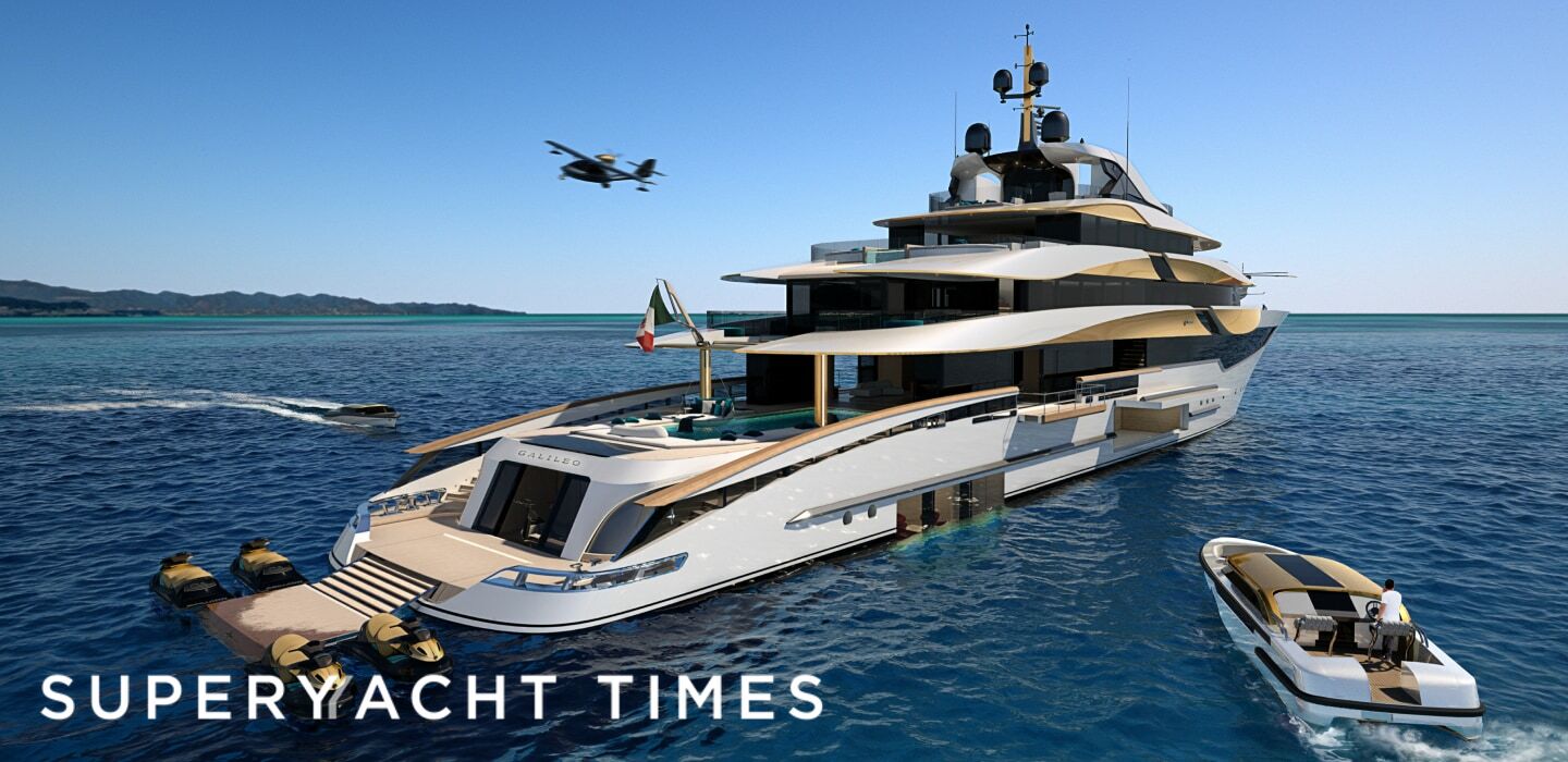 Admiral lays keel of 82m superyacht Admiral Galileo