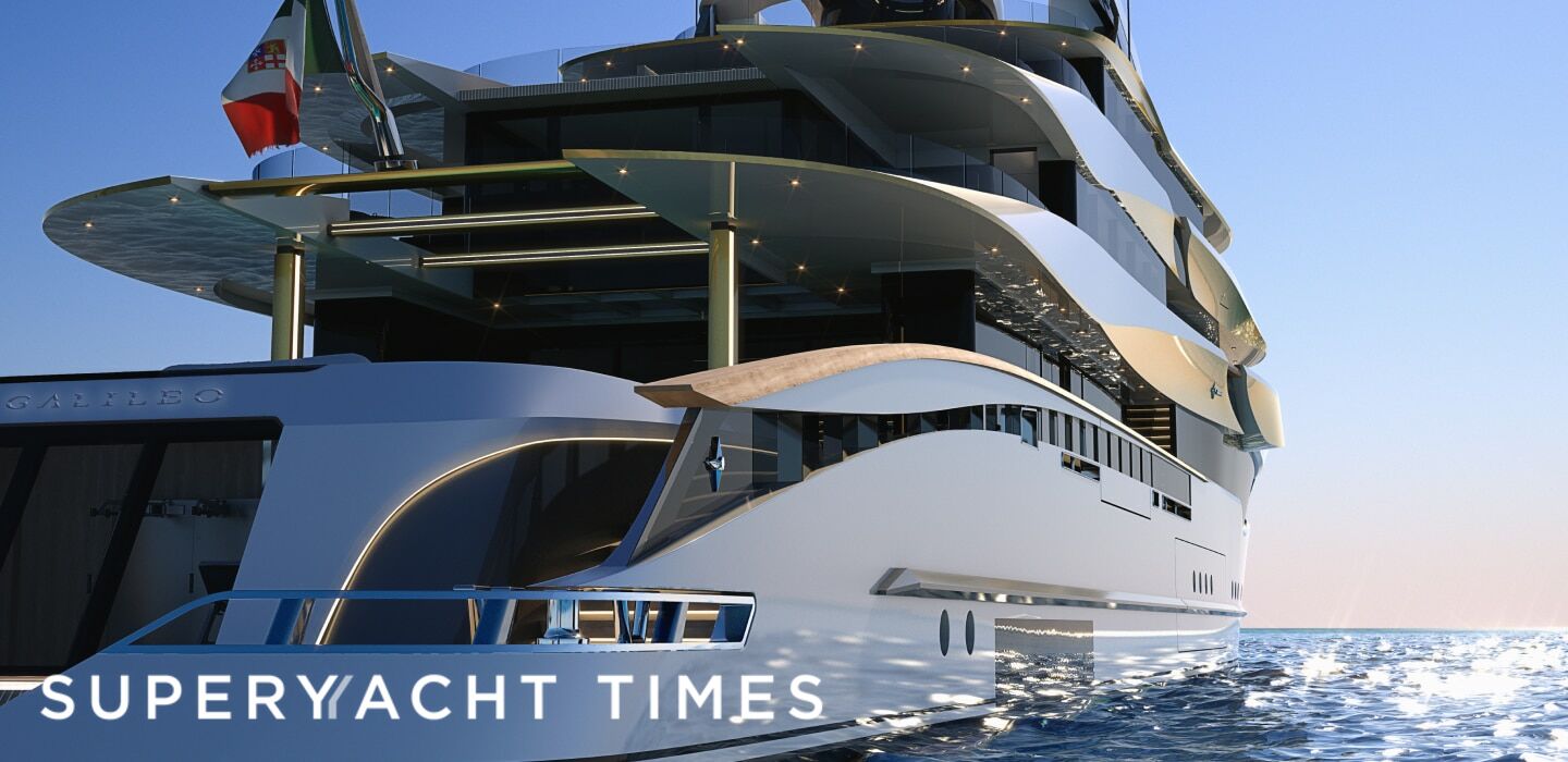 Admiral lays keel of 82m superyacht Admiral Galileo