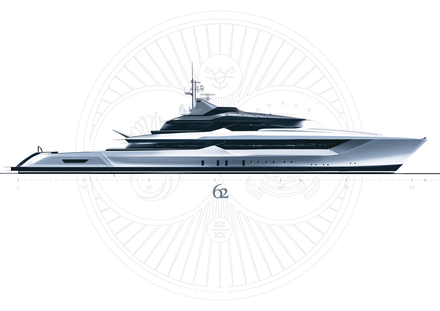 STURGE & TOTH unveil the Gladius superyacht range