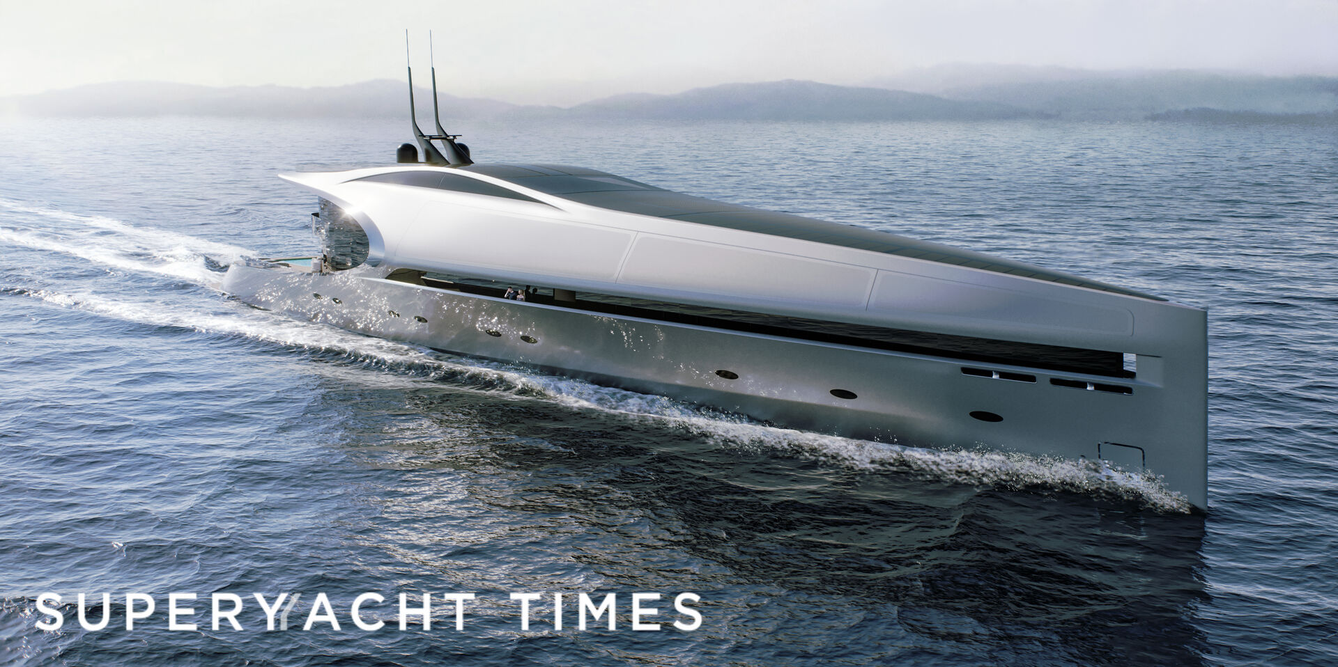 SkyStyle unveils Project Unique: A 71m spaceship-style yacht concept