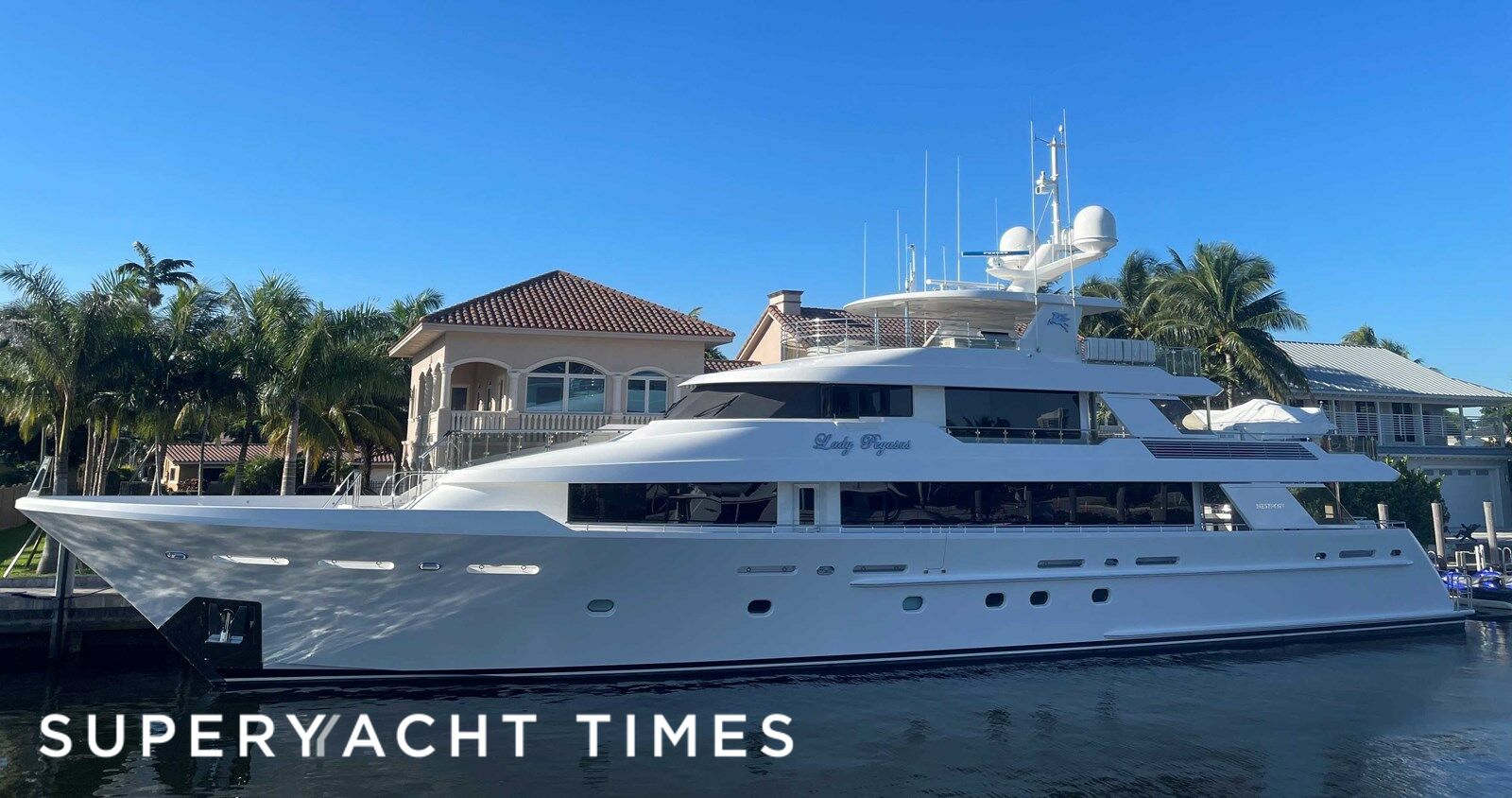 Sold: Westport’s 40m motor yacht Lady Pegasus